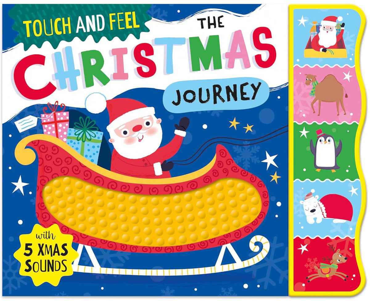 The Christmas Journey - Children's Touch and Feel Silicone Sound Book ...