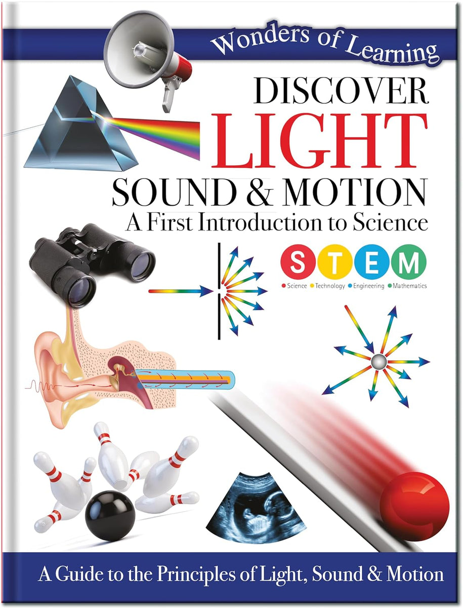 Discover Light, Sound & Motion - Children's Reference Book - STEM Lear ...