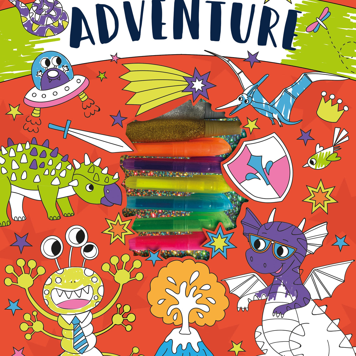 My Colouring Folder – Adventure – Robert Frederick Trade