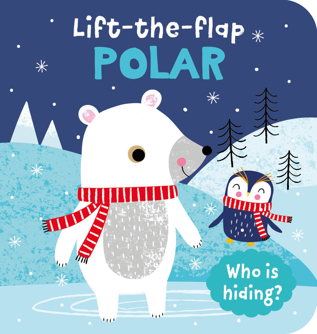 Lift-The-Flap Polar – Children’s Mini Board Book – Robert Frederick Trade