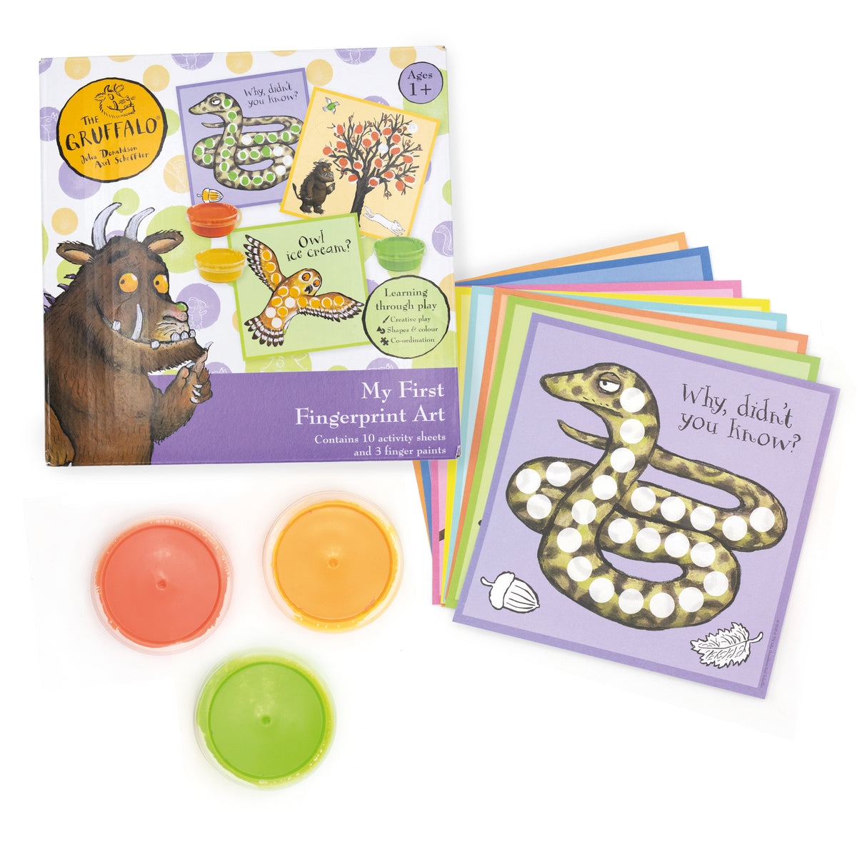 The Gruffalo My First Fingerprint Art Kit – Robert Frederick Trade