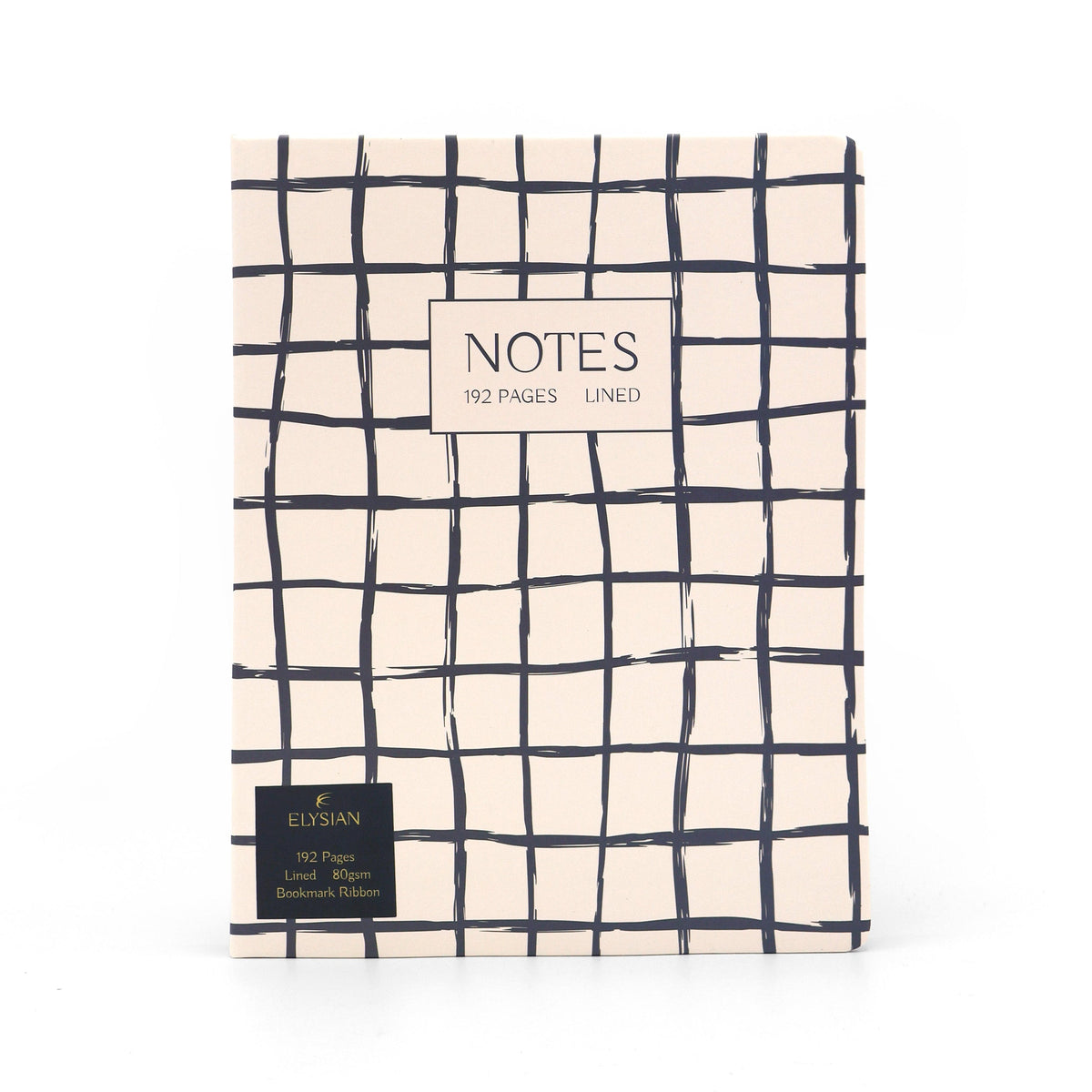 Journal Notebook – Monochrome Grid B5 Design – Robert Frederick Trade
