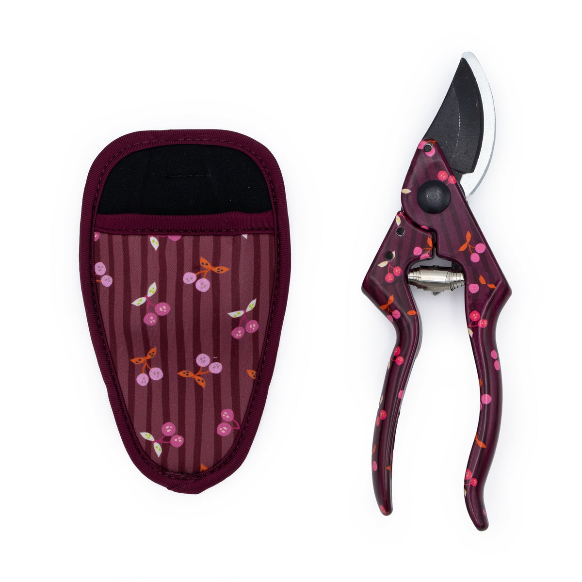 Willow and Belle Secateurs With Pouch – Cherries Design – Robert ...