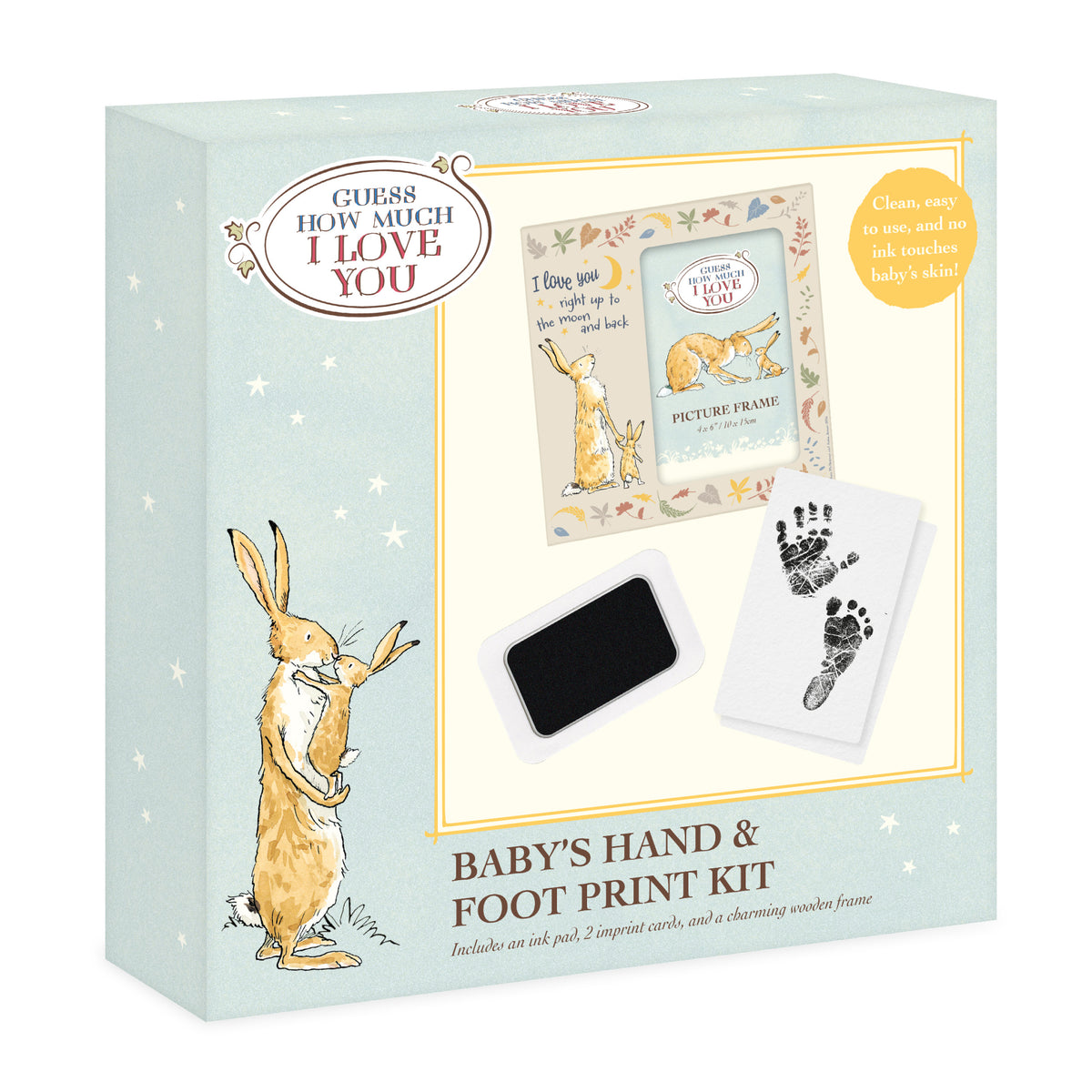 BABY HAND AND FOOTPRINT KIT - GUESS HOW MUCH I LOVE YOU – Robert ...