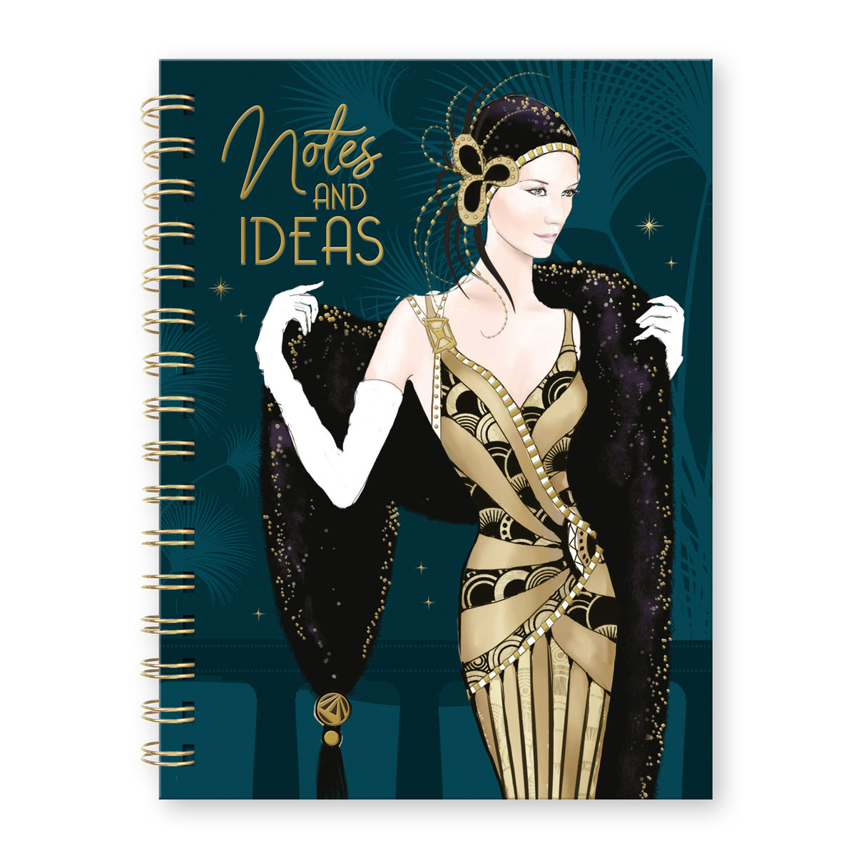 A5 WIRO NOTEBOOK WITH DIVDERS - CLAIRE COXON – Robert Frederick Trade