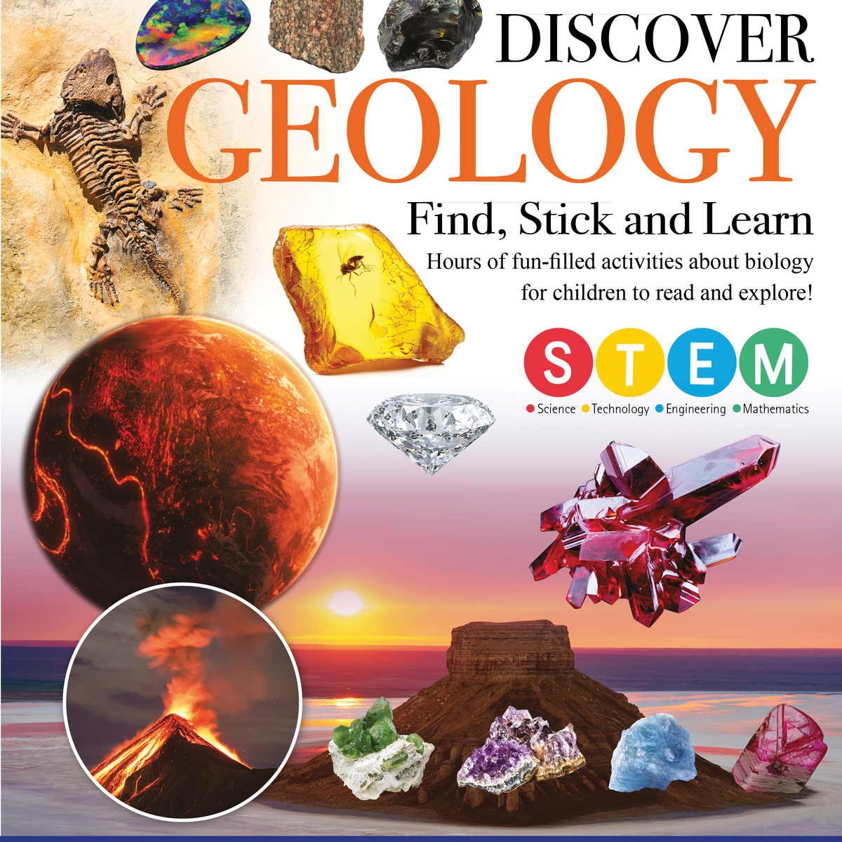 Discover Geology Sticker Book - Find, Stick and Learn – Robert ...